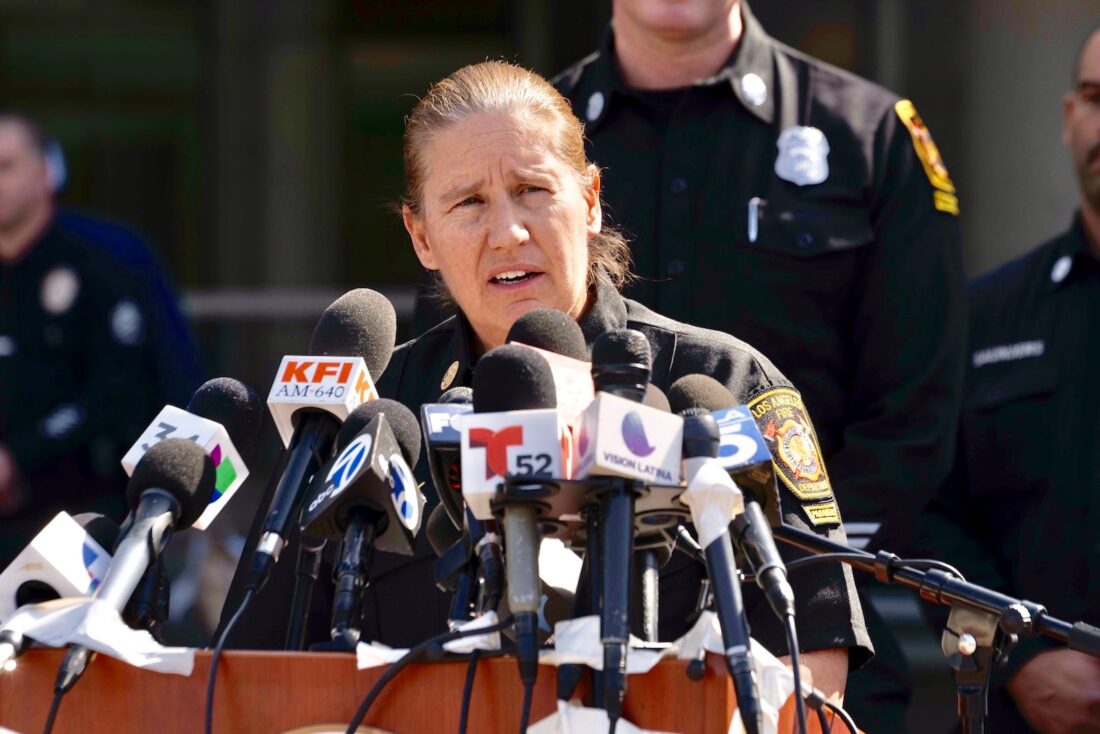 LA mayor dismisses fire chief over response to most destructive ...